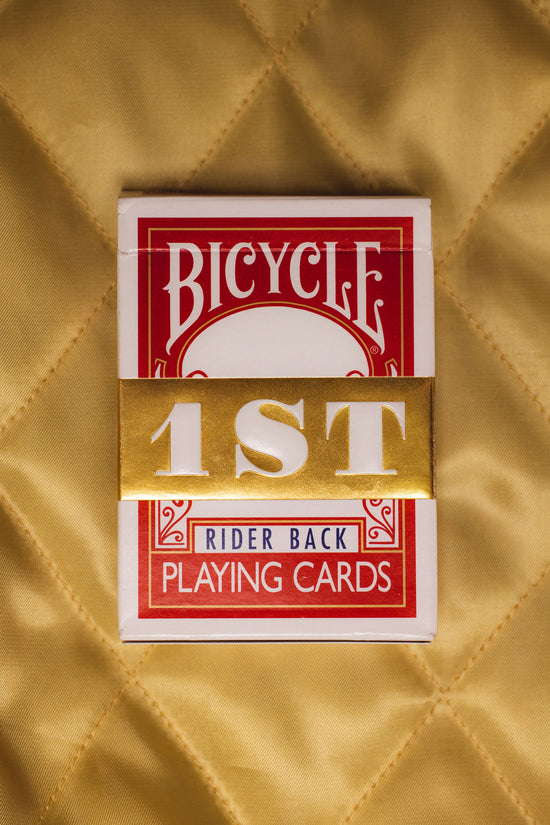 1ST Edition Bicycle Rider Backs In Red – 1st