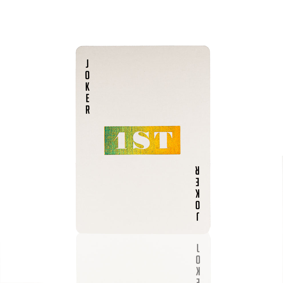 1ST Playing Cards Holo Edition *NOT GILDED*